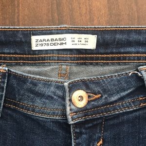 Zara | Pants & Jumpsuits | Zara Basic Denim Jeans Size 4 | Poshmark